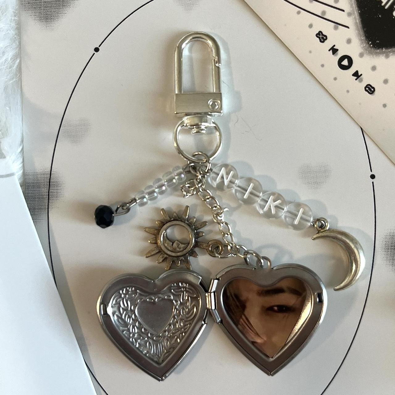 Enhypen Niki locket keychain ♡︎ $7 + $3-5... - Depop