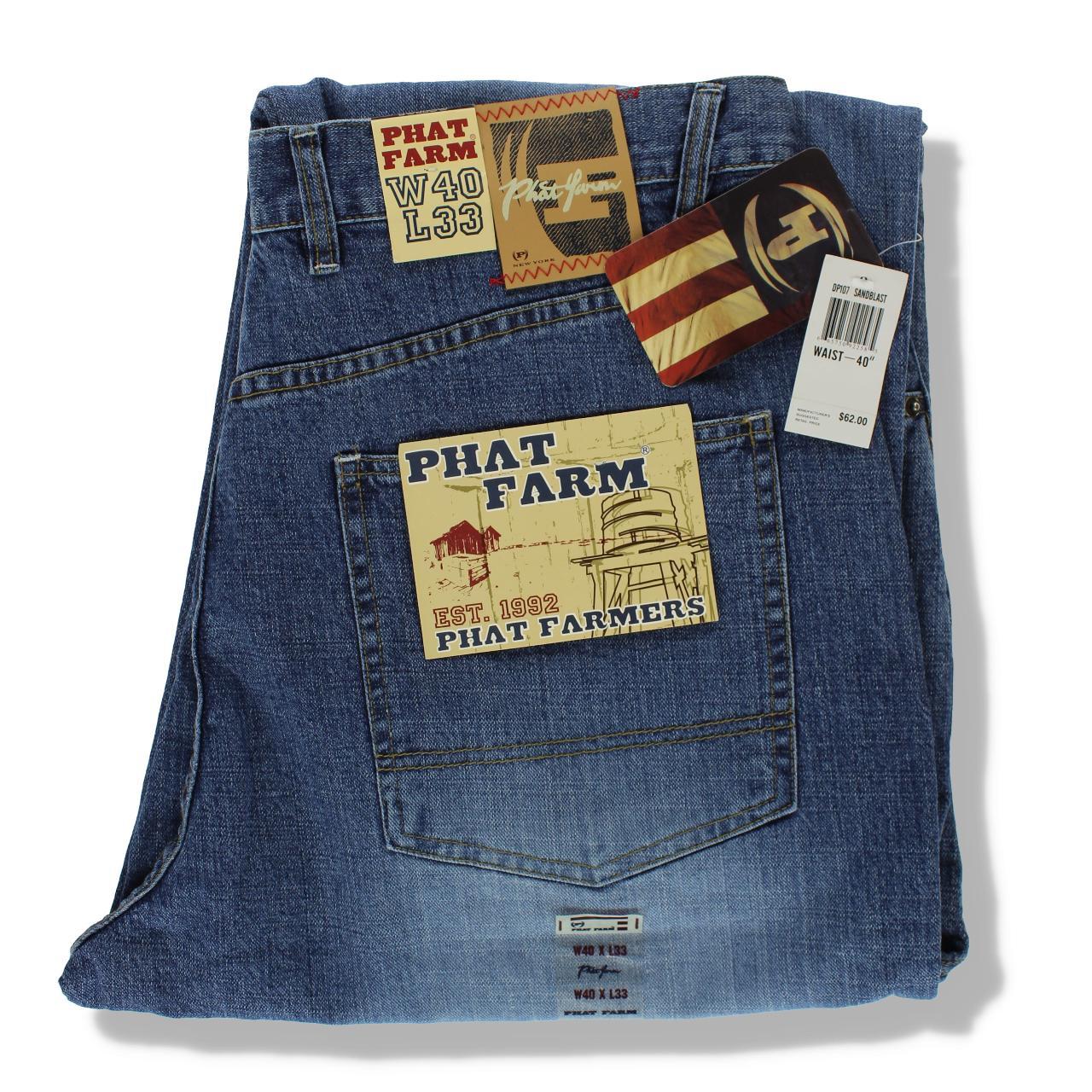 Deadstock 40/33 Phat Farm jeans brand new never worn... - Depop