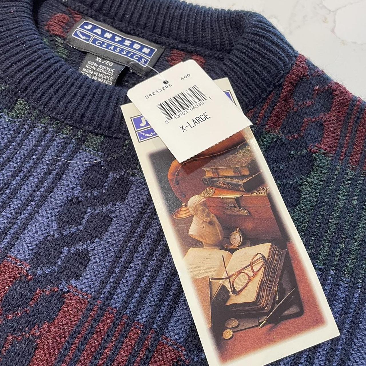 NWT Vintage Jantzen knit sweater ~NO FLAWS ~Great... - Depop