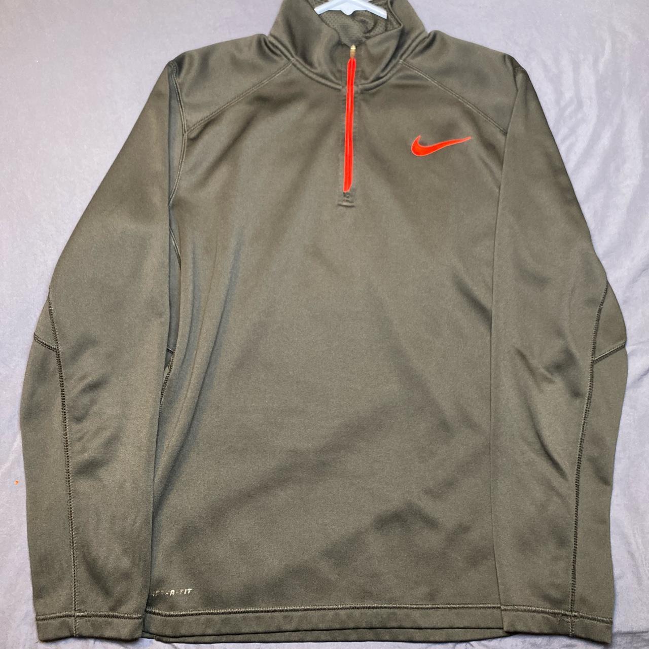 Nike Quarter zip Turtle Neck Retailed for 70 Size... - Depop
