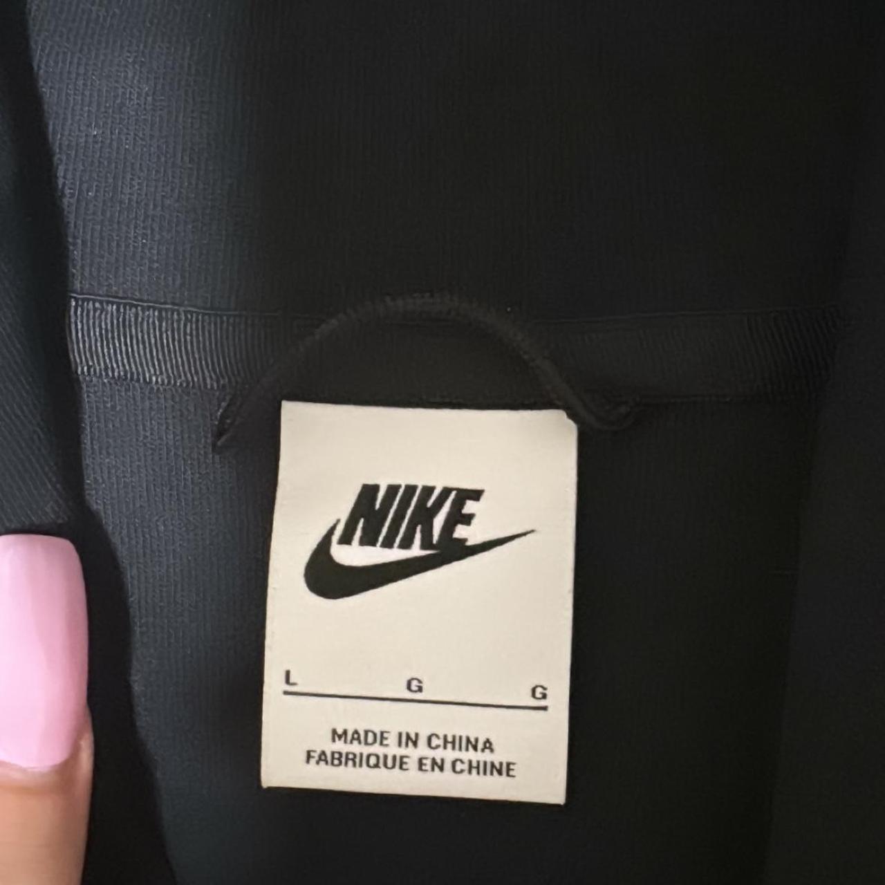 Black womens nike tech fleece set Jumper size L... - Depop