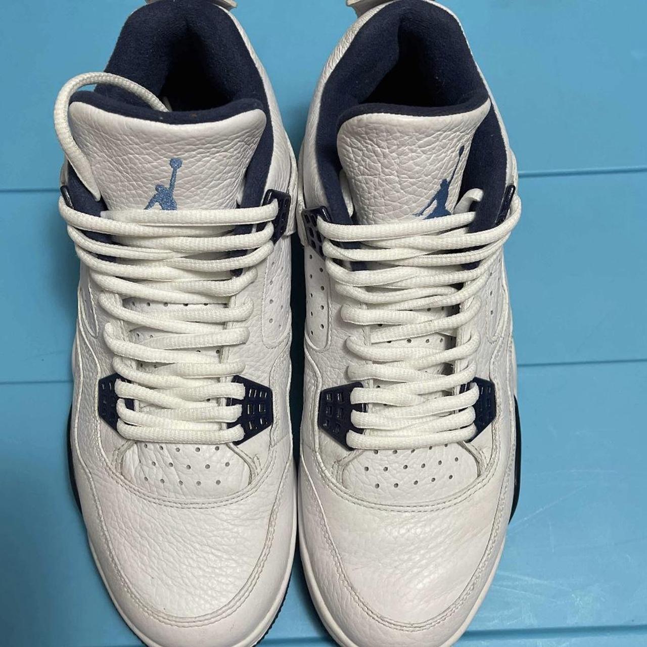 Air Jordan 4 Retro LS “Legend Blue” (Size... - Depop