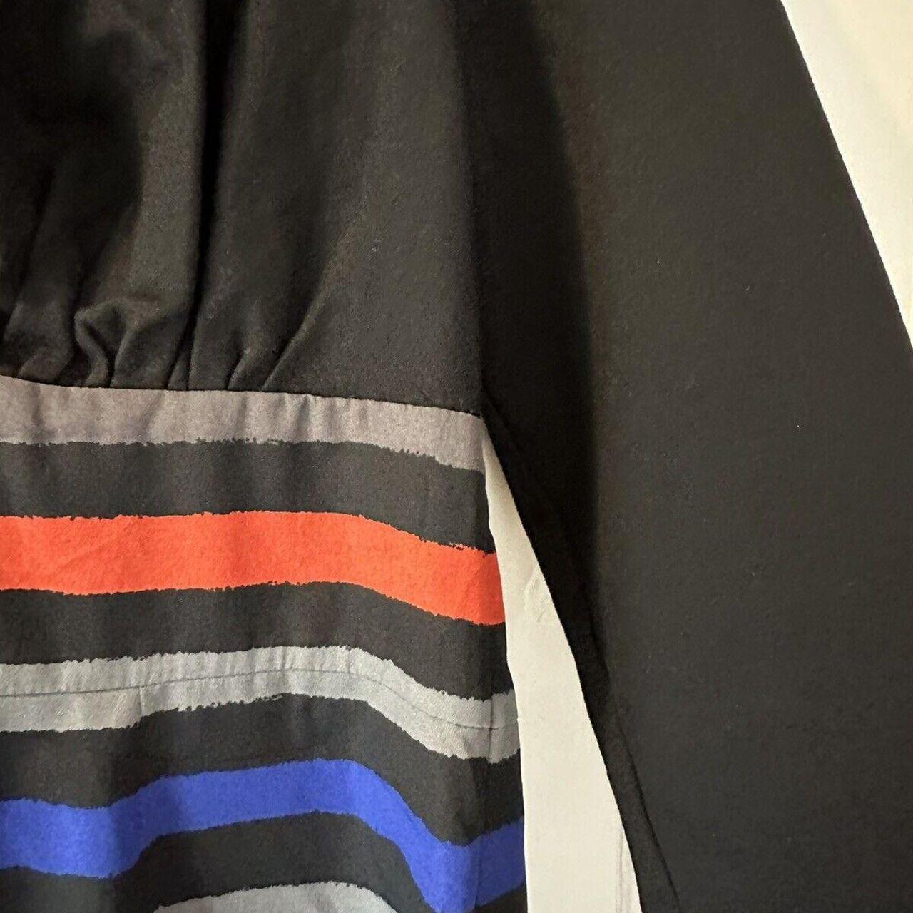 Pepperberry Women's Dress Knee Length Black Stripes... - Depop