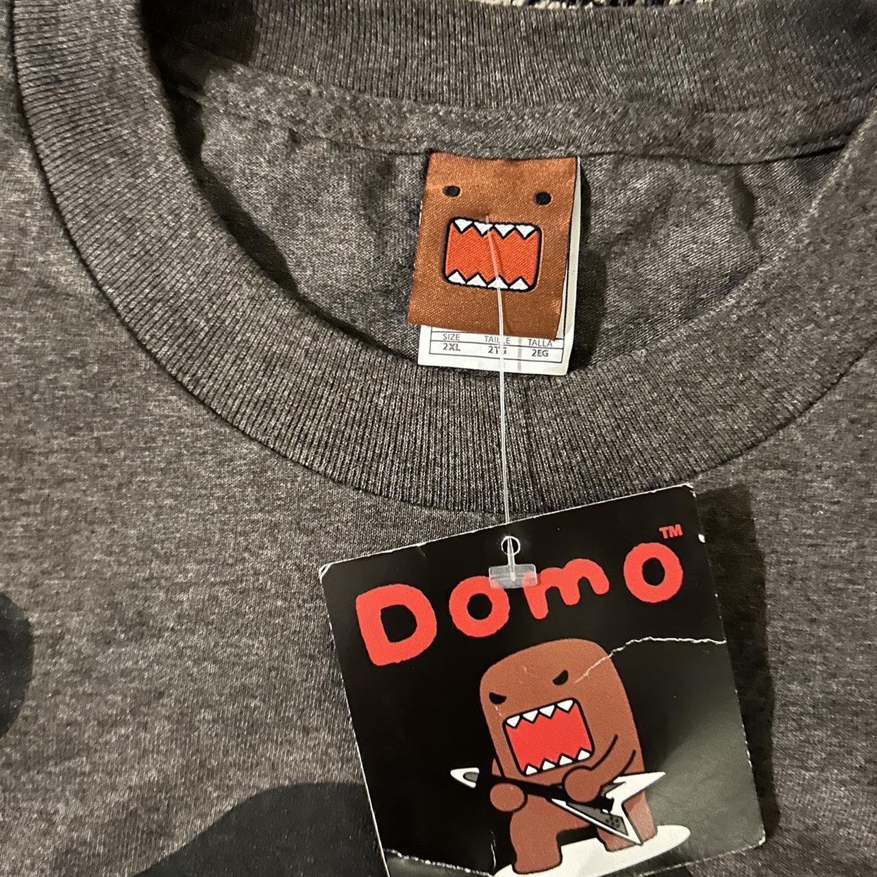 RARE 2000S DEADSTOCK DOMO MUSTACHE ptp:25 length:32... - Depop