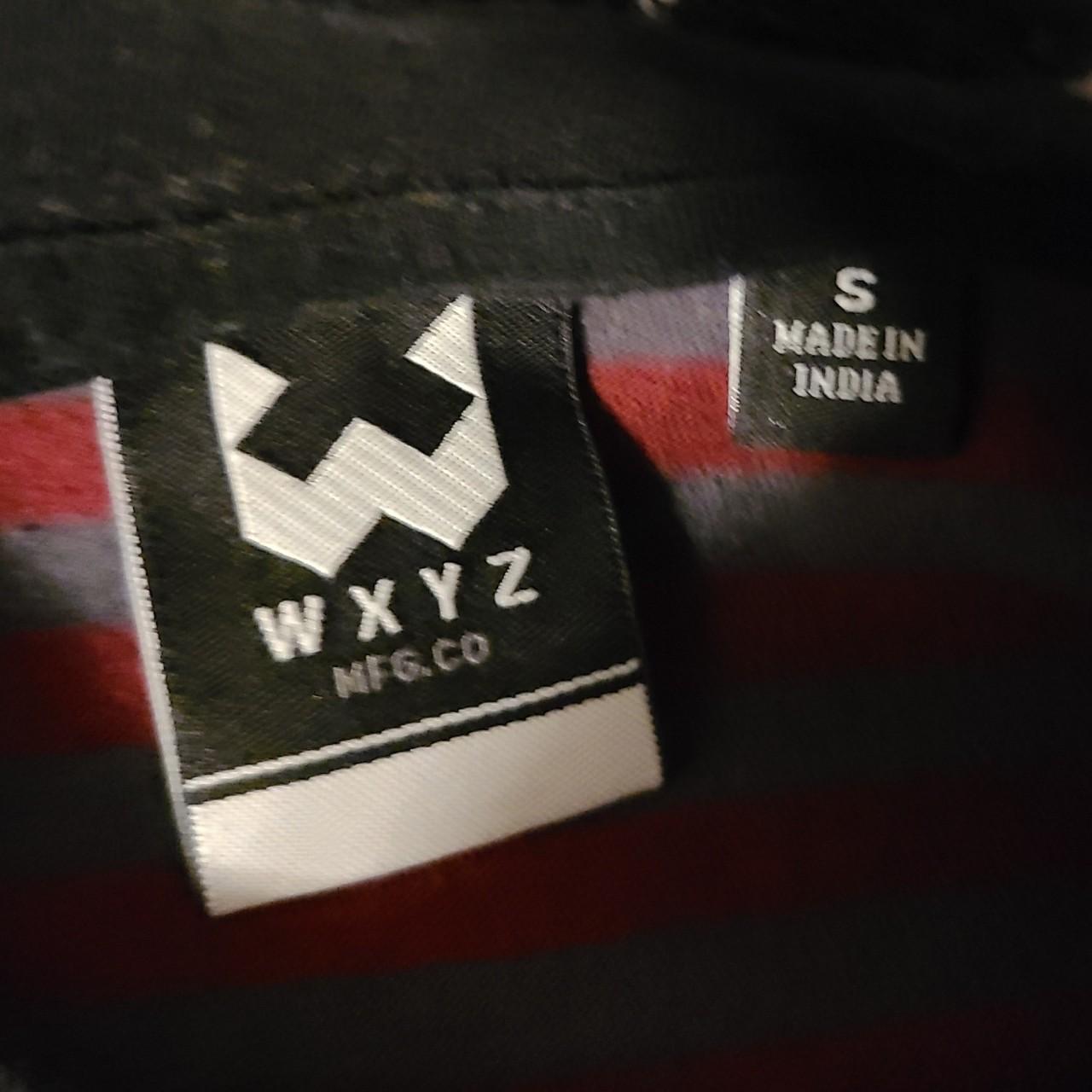 small gray and black long sleeve from the brand WXYZ... - Depop