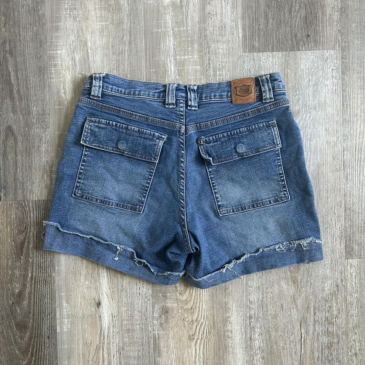 JAG Women's Blue Shorts | Depop