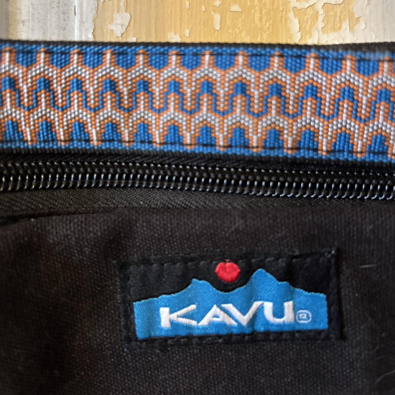 Kavu Crossbody bag! Cool orange and blue design.... | Depop