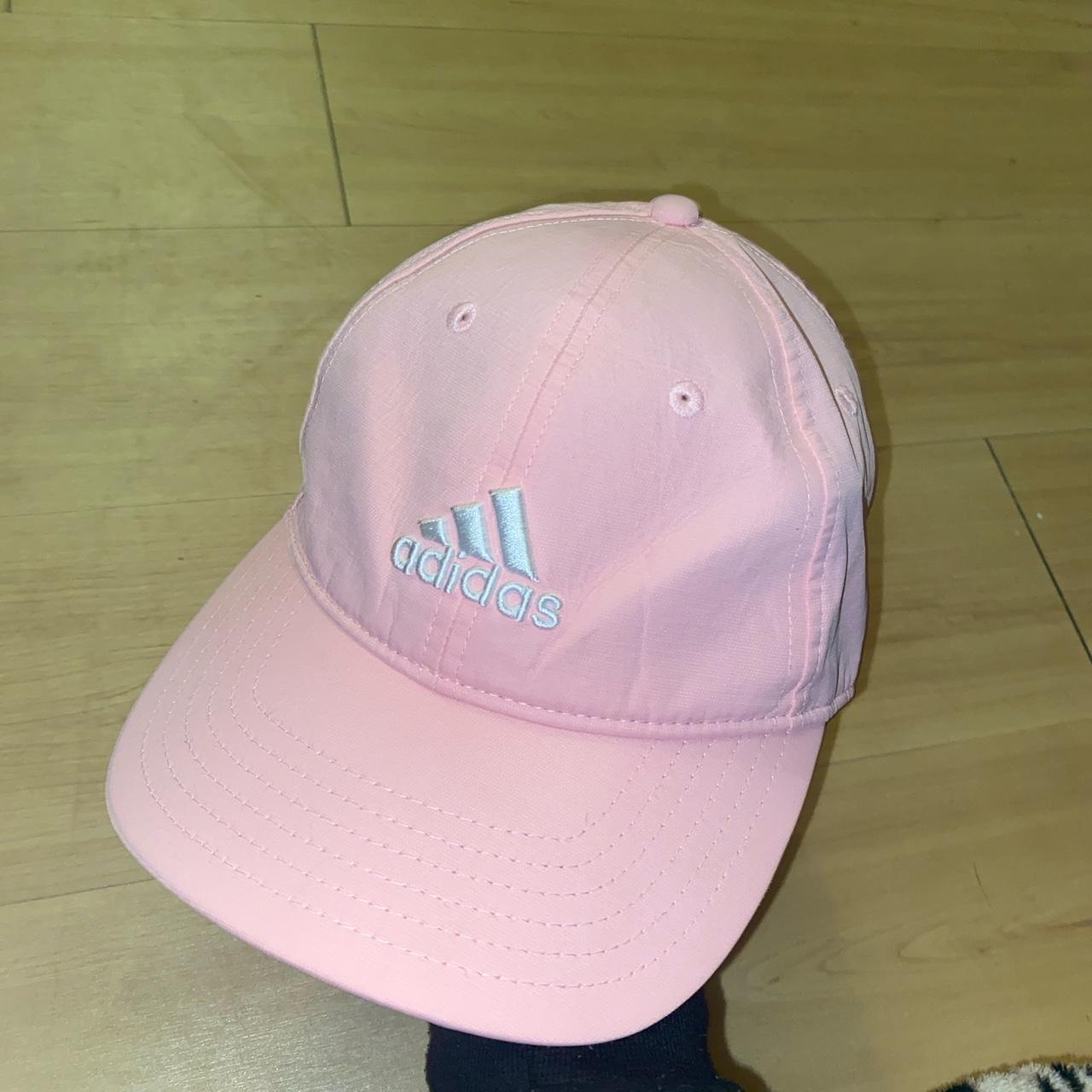Pink adidas cap, been sat in my wardrobe for a... - Depop