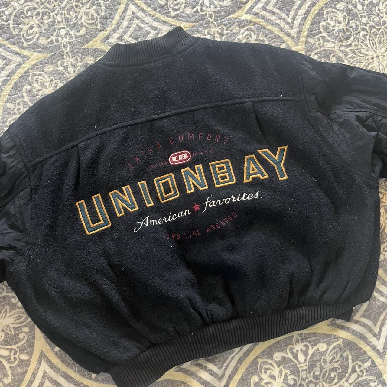 SUPER DOPE vintage union bay bomber jacket in great... - Depop