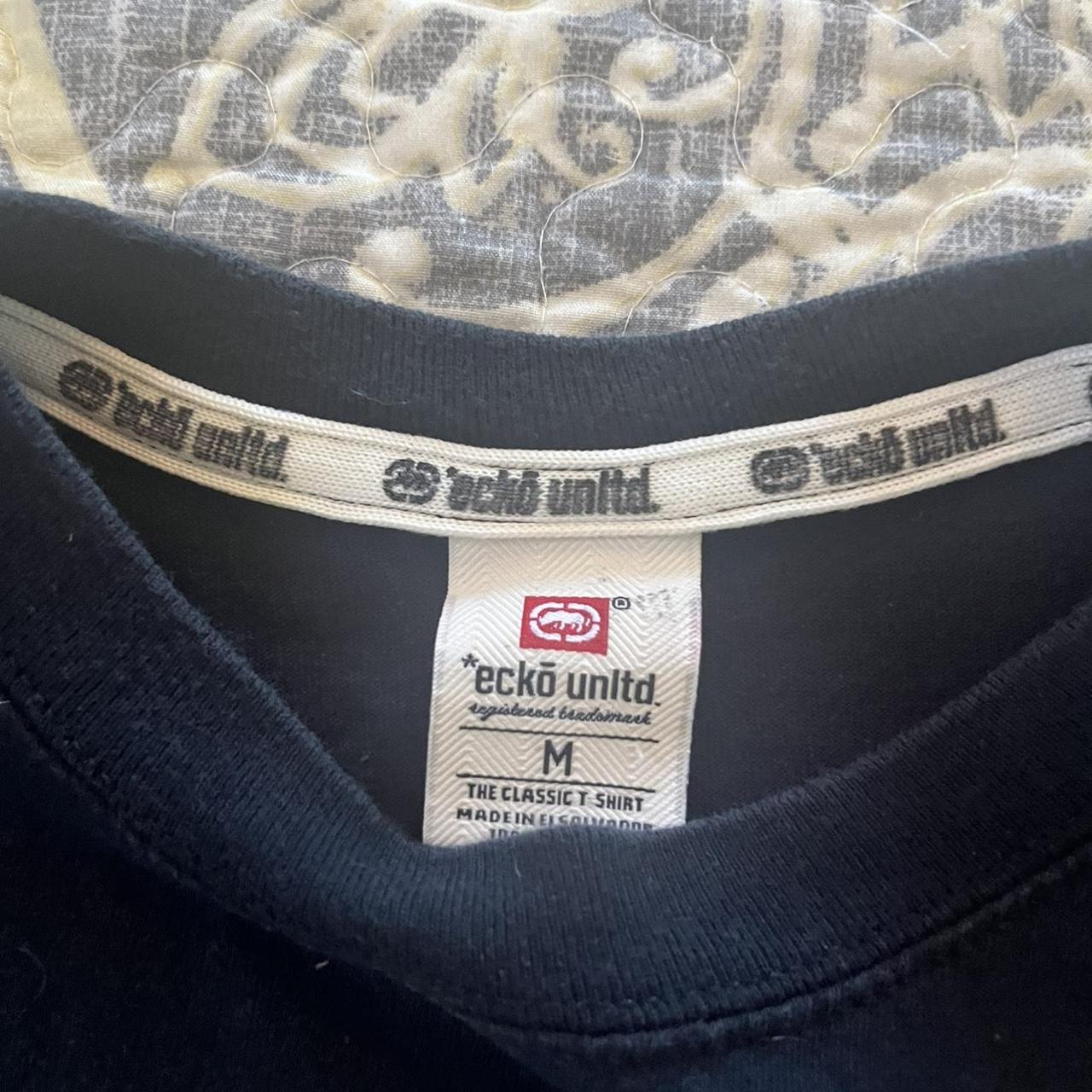 Super dope Ecko unltd shirt with suck floral design... - Depop