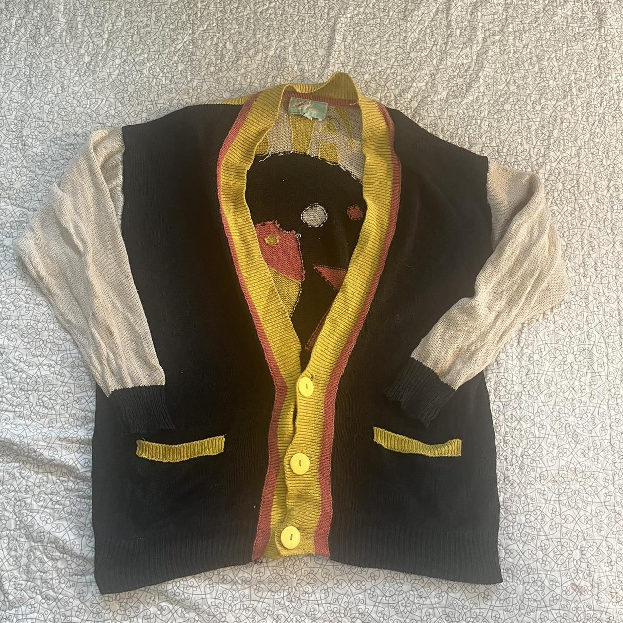 Super dope vintage swatch cardigan, NO... - Depop