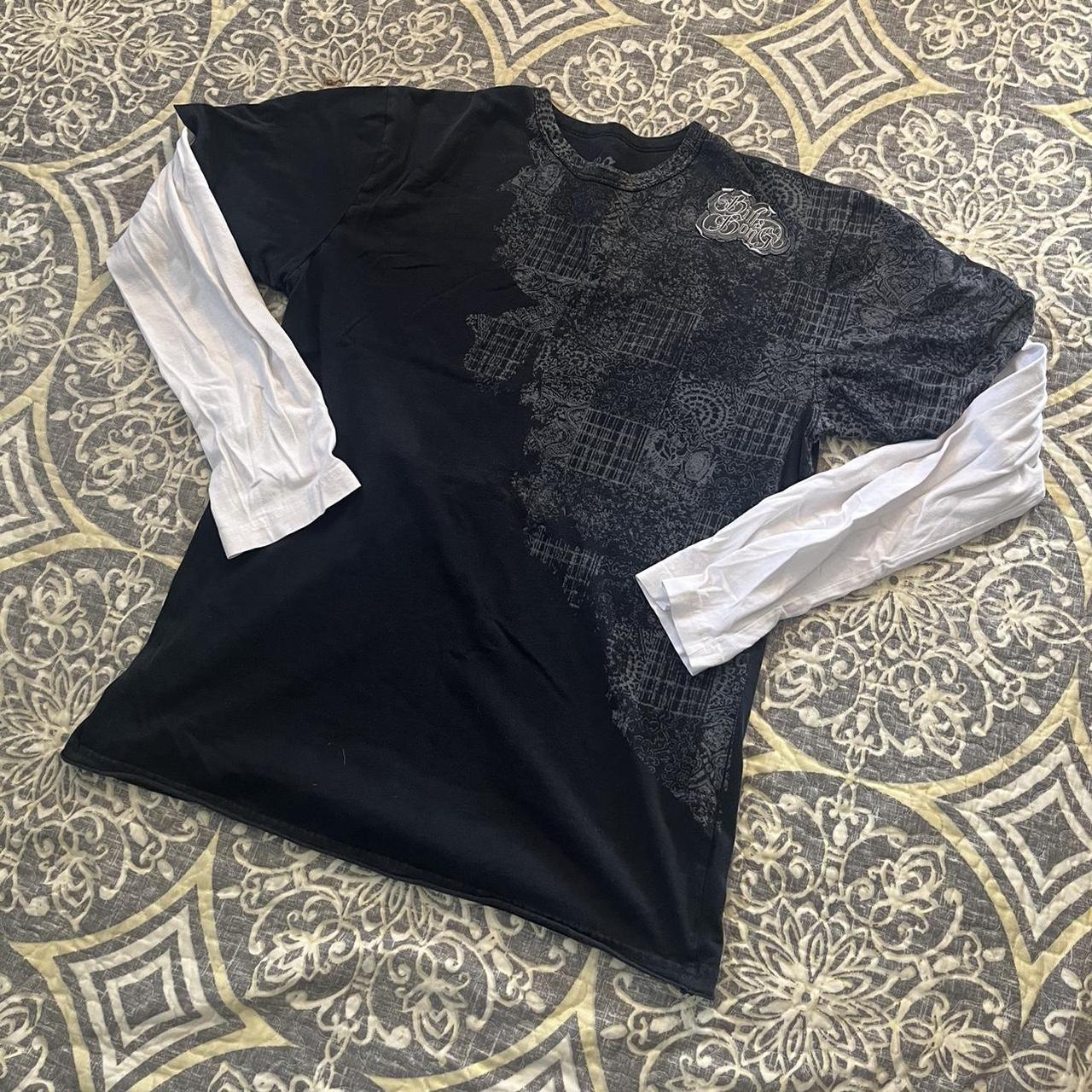 Super dope billabong layered long sleeve, NO... - Depop