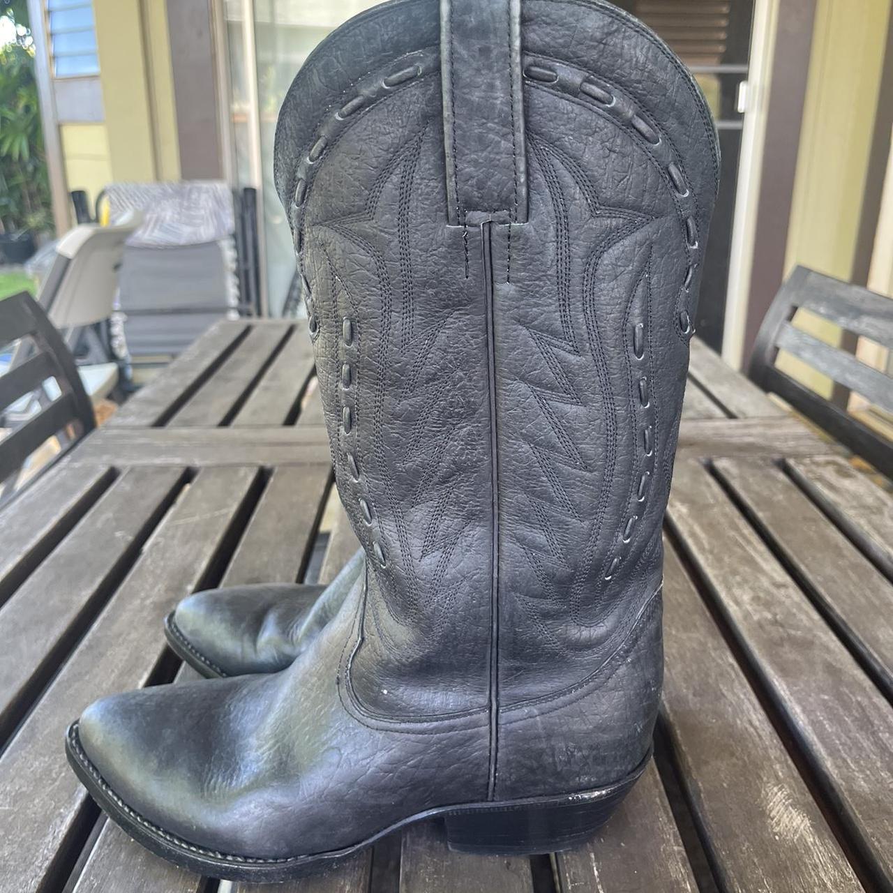 Super dope decktiles cowboy boots,... - Depop