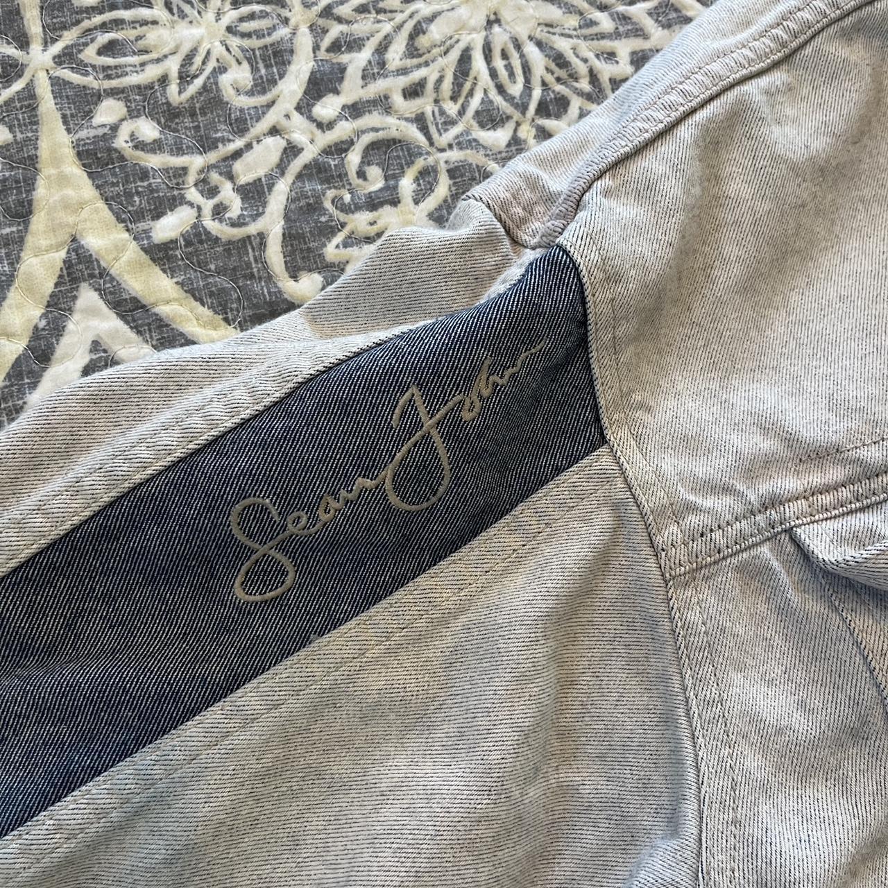 Super dope Sean John denim jacket, small stain on... | Depop