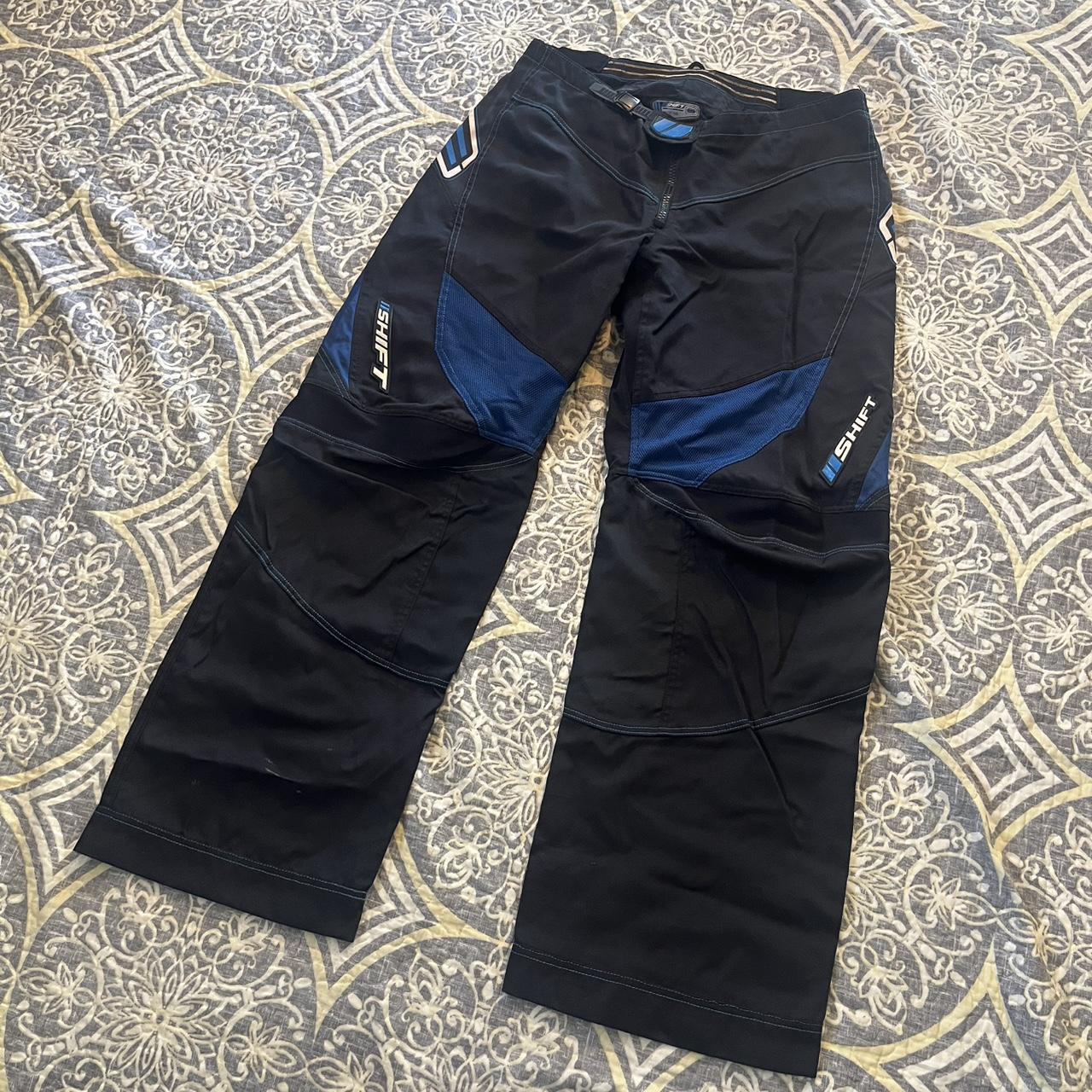 Super dope baggy shift motor cross pants, light... - Depop