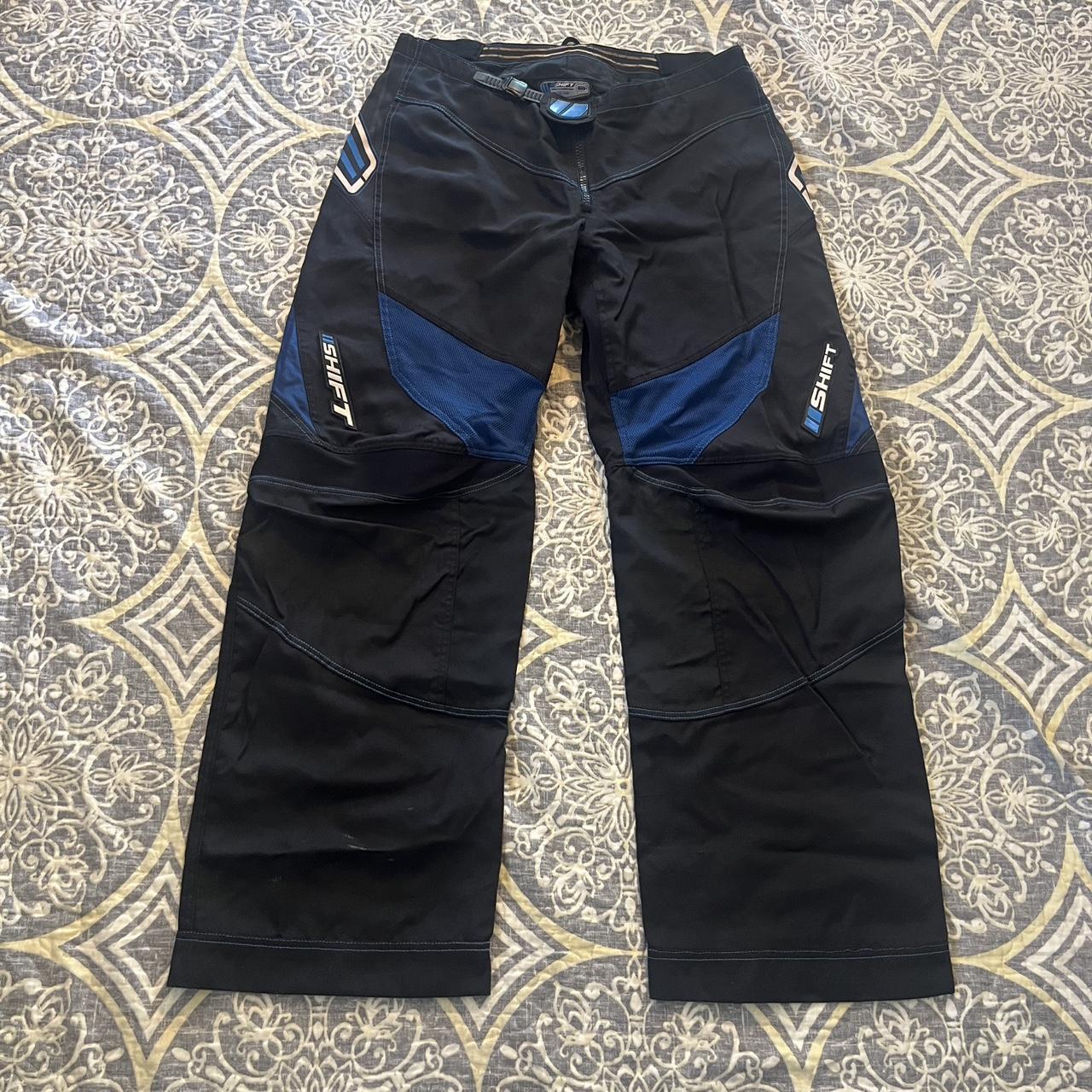 Super dope baggy shift motor cross pants, light... - Depop