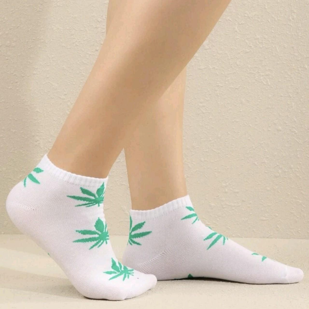 5 Pairs of Marijuana Leaf Socks | marijuana, weed,... - Depop