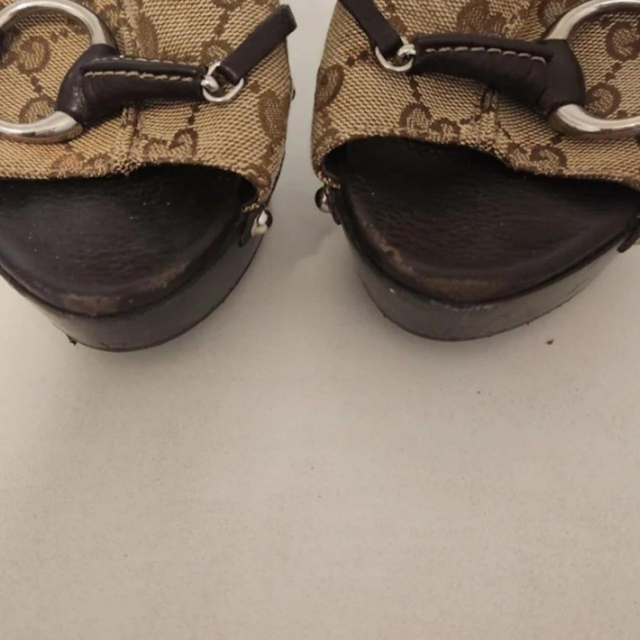 Gucci Women's Brown Mules | Depop