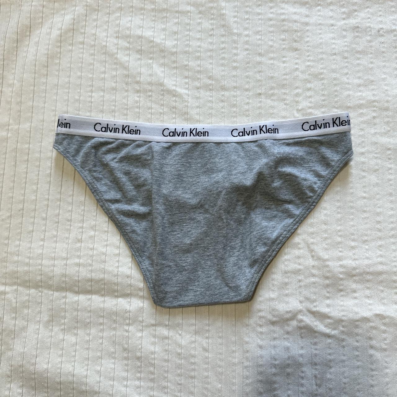 CALVIN KLEIN Gray Underwear Size: XS - 🚛 shipping:... - Depop