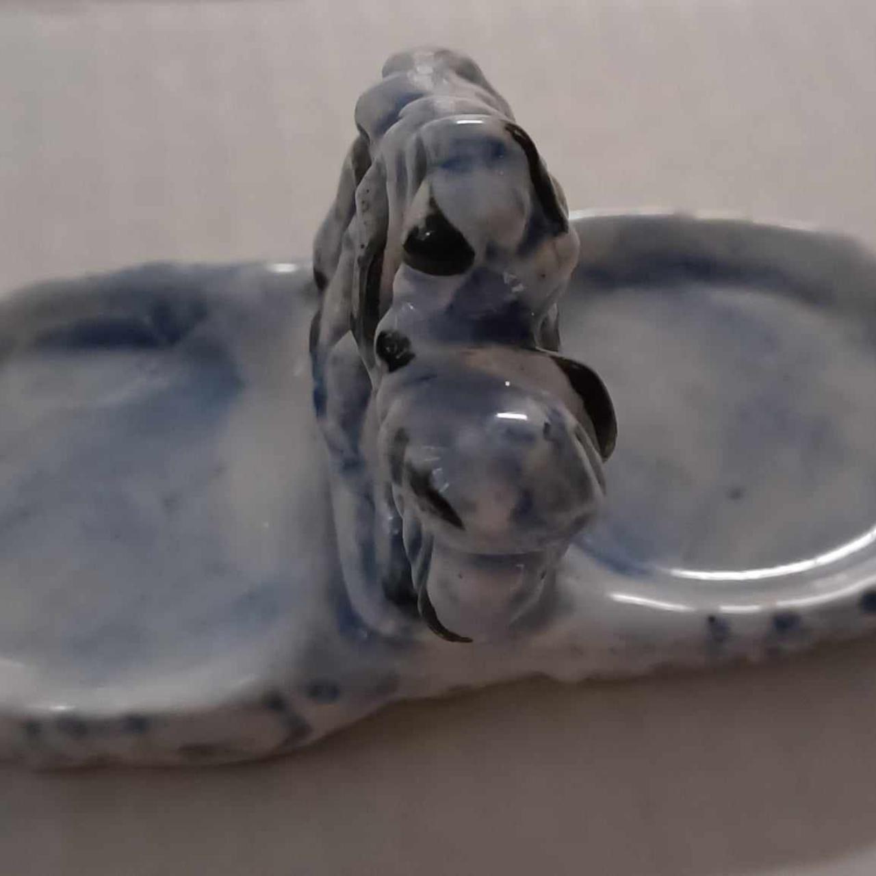 A BEAUTIFUL VINTAGE RARE DRAGON TRAY HANDPAINTED... - Depop