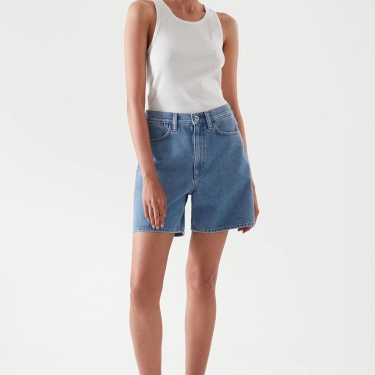 Cos jean shorts. Brand new with tags. - Depop