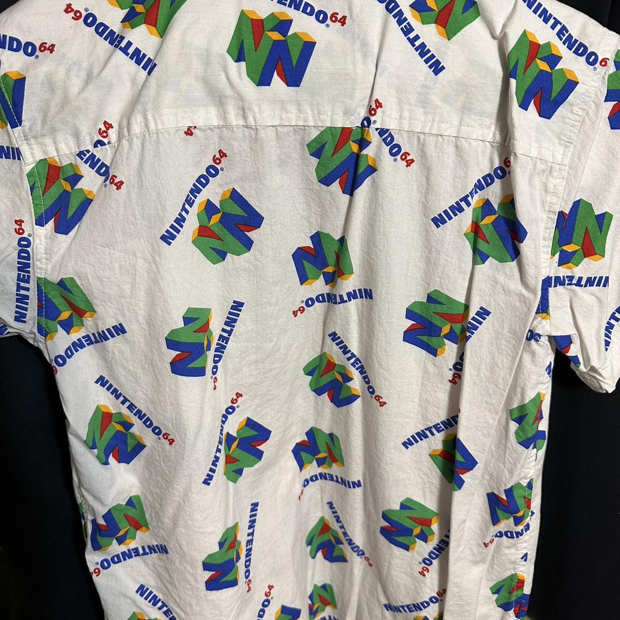 Men’s Nintendo 64 button down. #mens #nintendo... - Depop