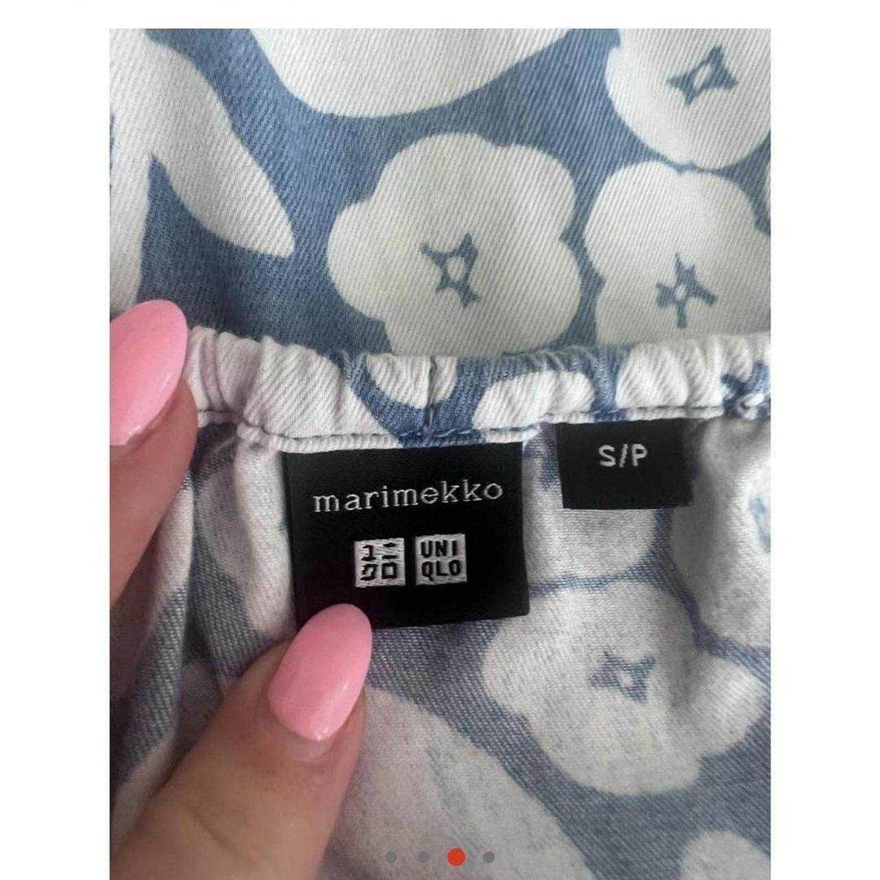 Limited Edition Uniqlo x Marrimeko Denim Camisole... - Depop