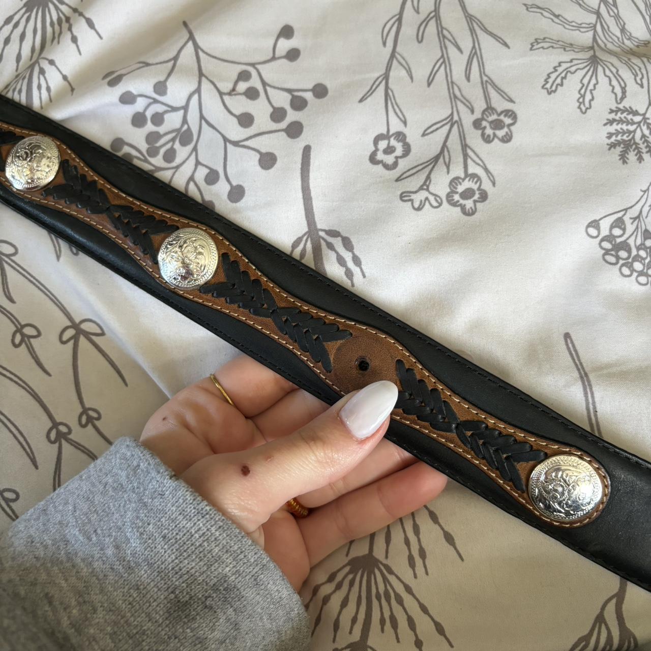 Super cute studded belt is missing a stud. - Depop