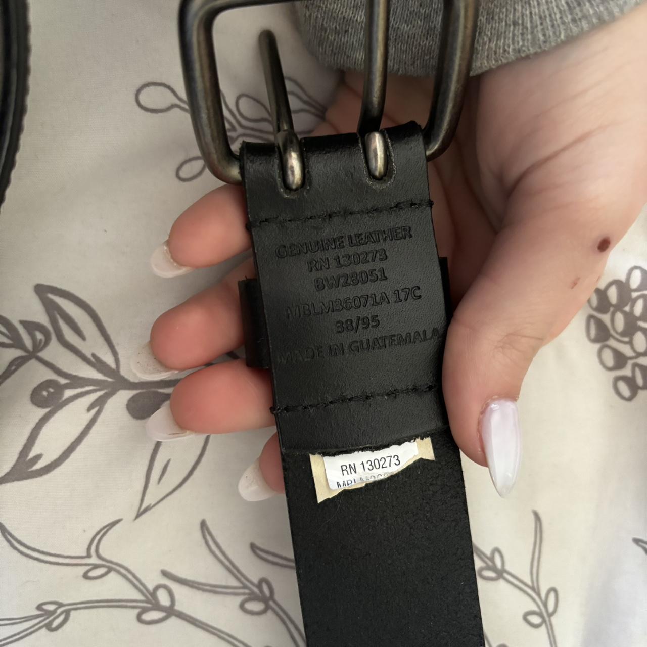 Black belt quite cute no big signs of wear. - Depop