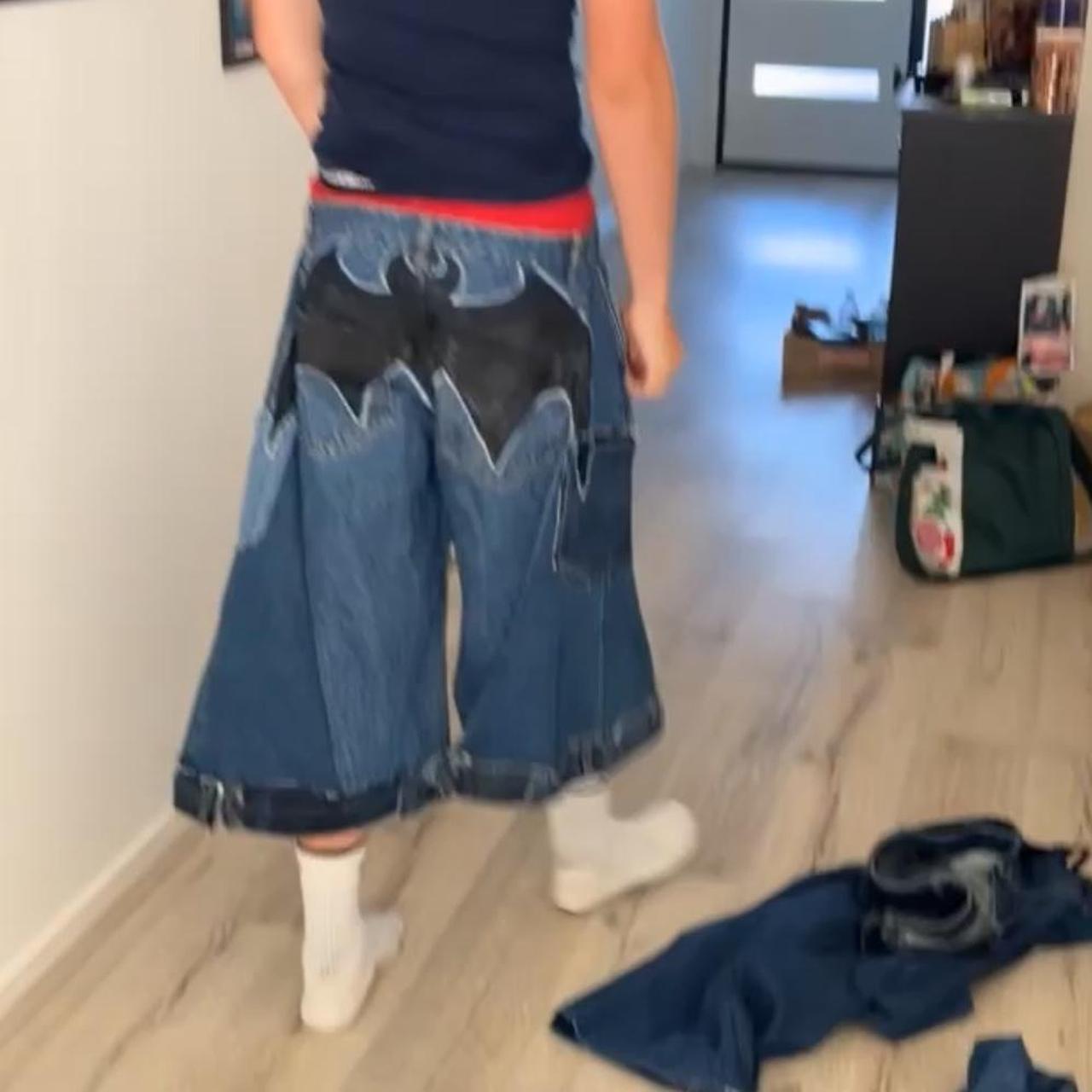 KEFA JORTS Super baggy long Jorts 34 waist Super... - Depop