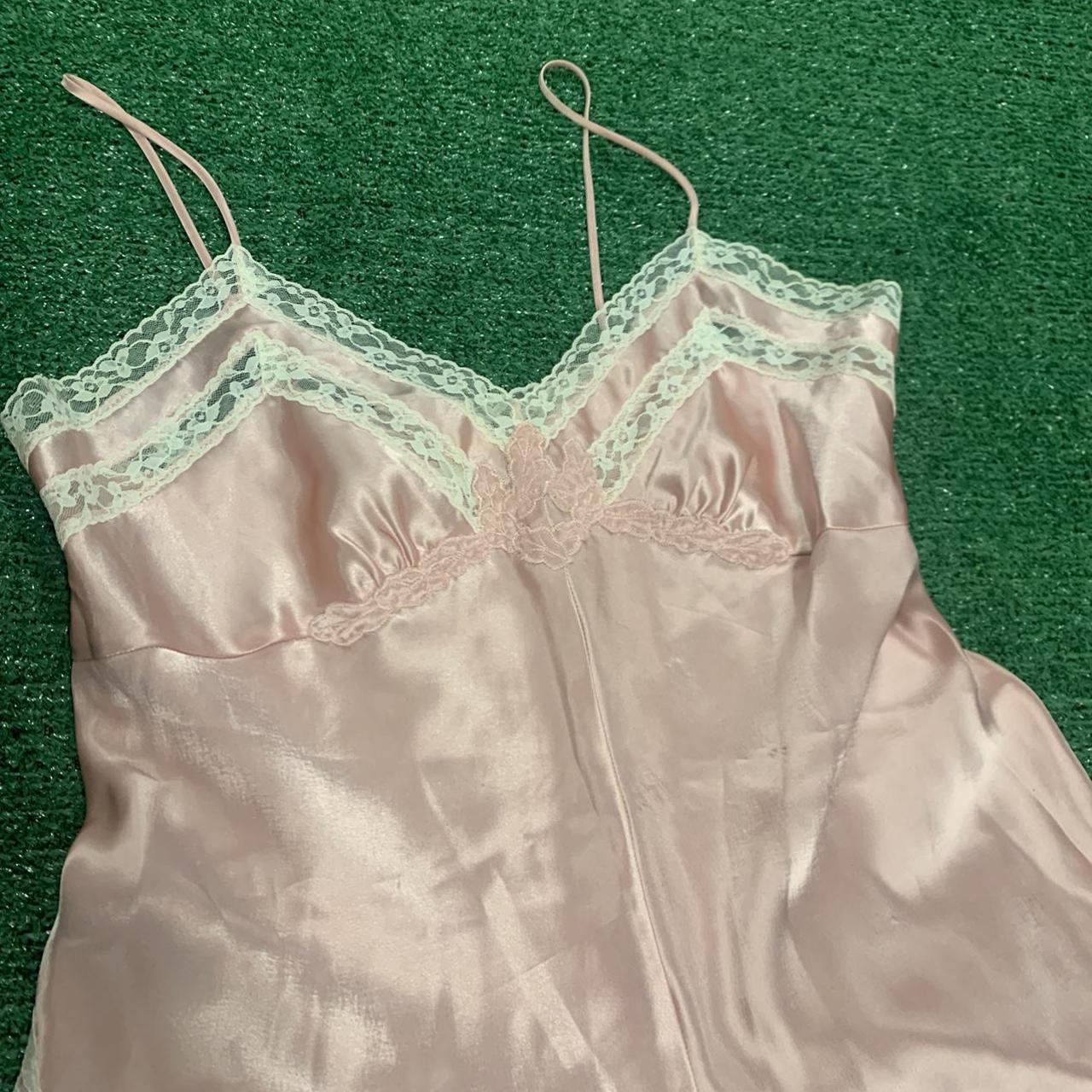 Vintage Victoria Secret Lace And Silk Teddy I Love Depop