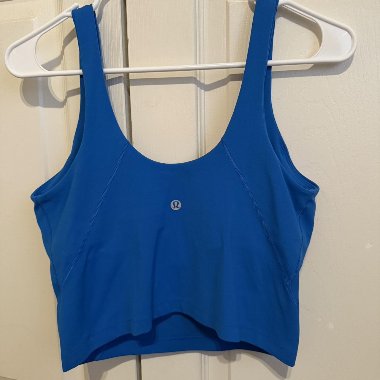 Lululemon align tank top Poolside blue Worn only a... - Depop