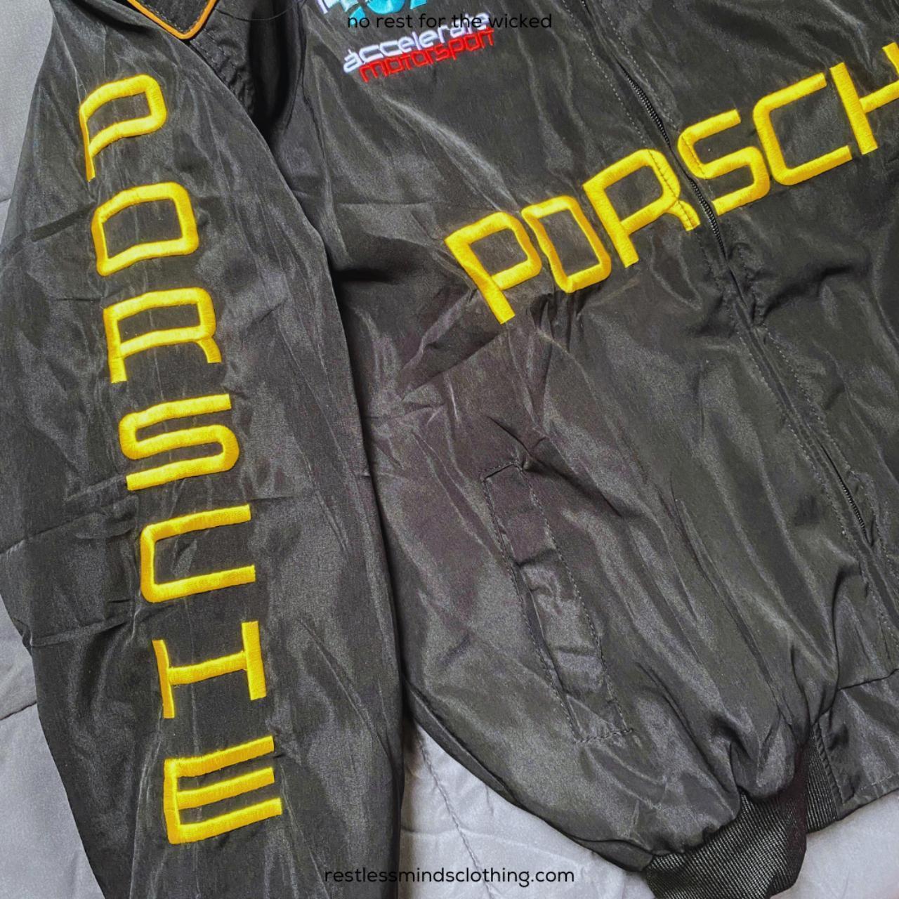 Porsche F1 Racing Jacket Embroidered and... - Depop