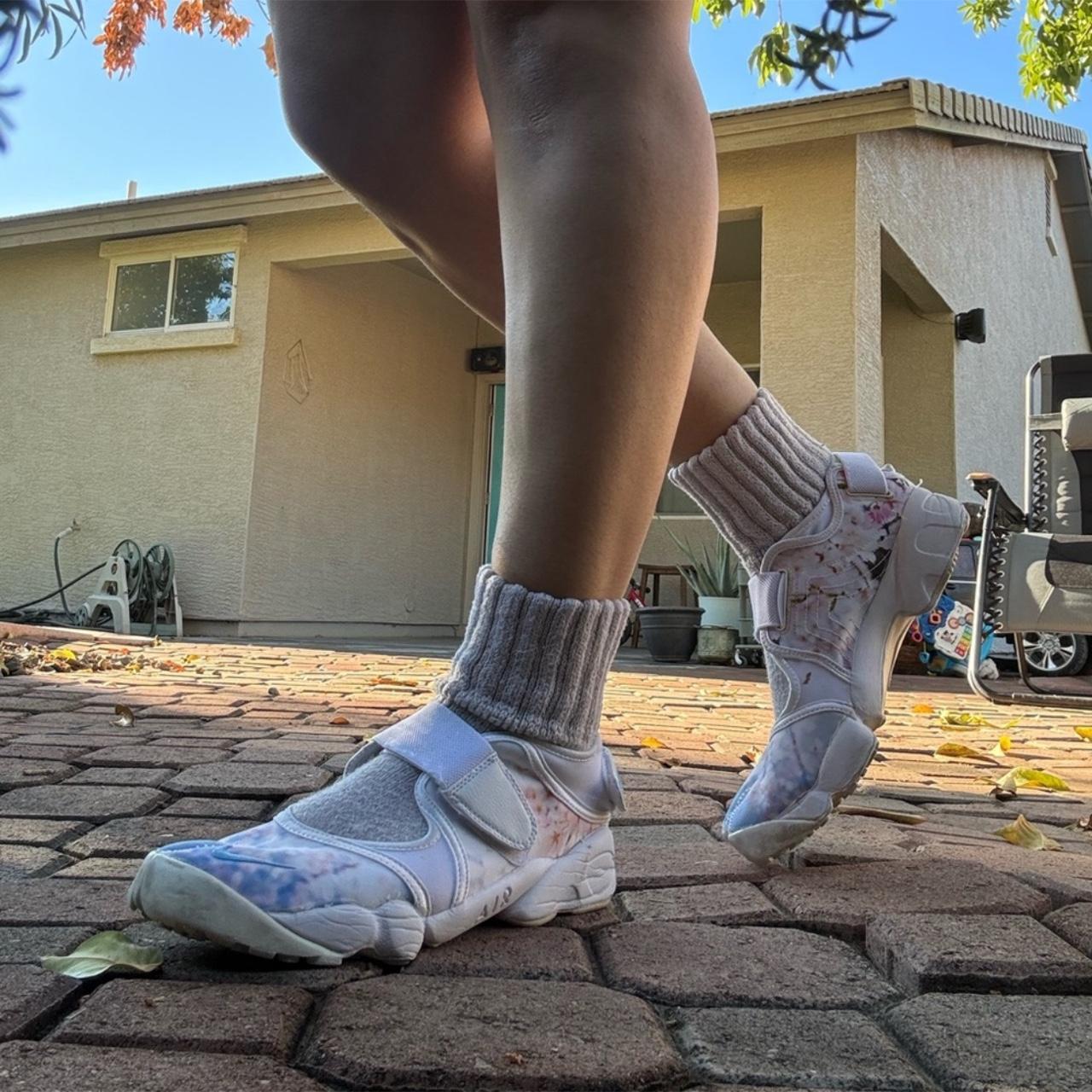 NIKE AIR RIFT tabi trainers NIKE AIR RIFT cherry... - Depop