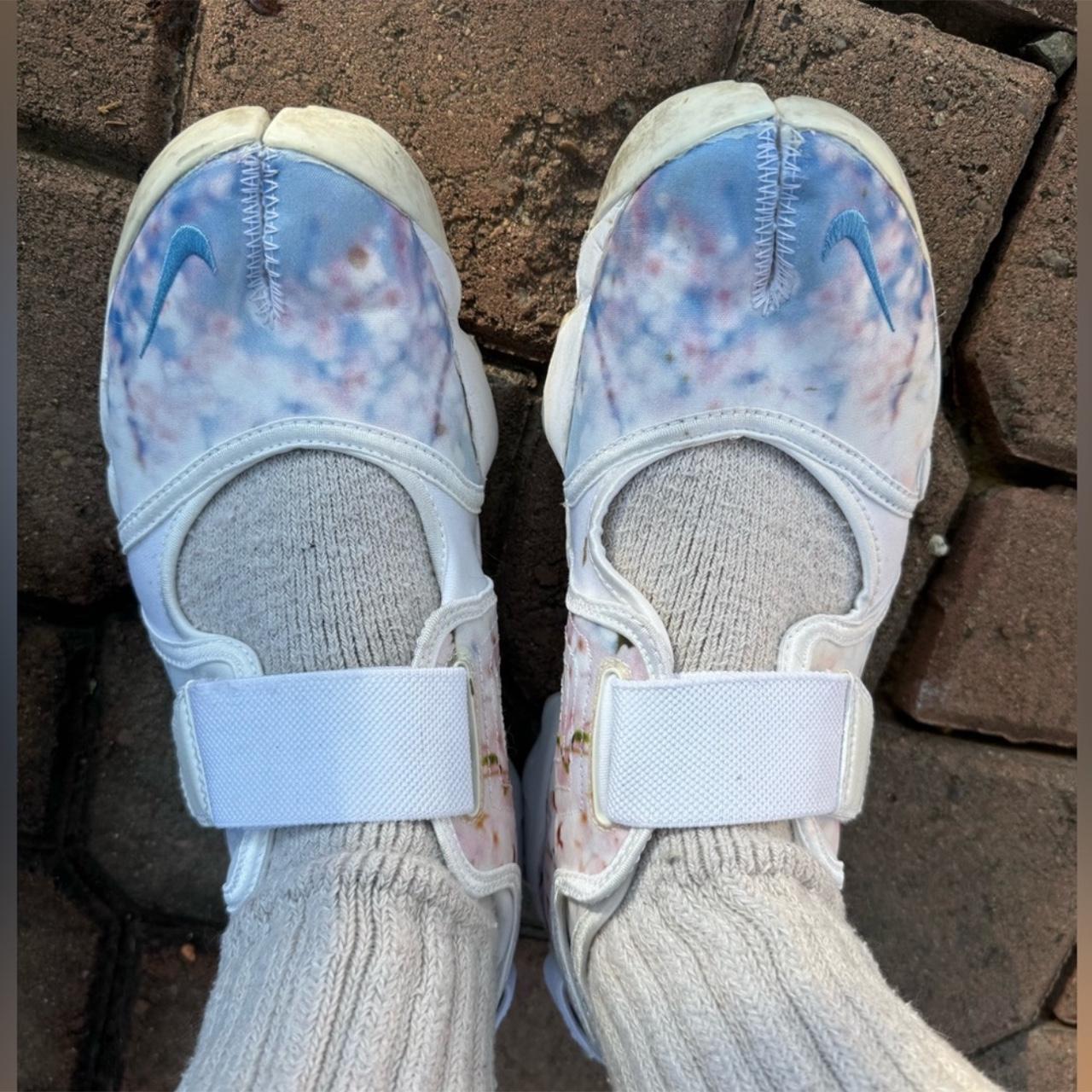 NIKE AIR RIFT tabi trainers NIKE AIR RIFT cherry... - Depop