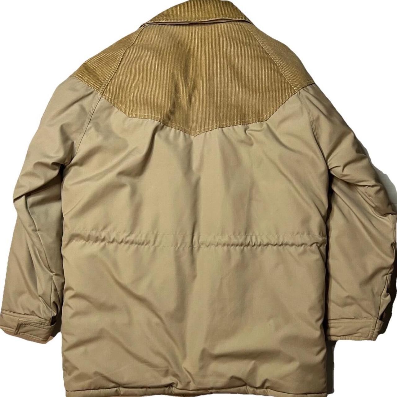 Vintage St John’s Bay Corduroy Puffer Parka Field... | Depop