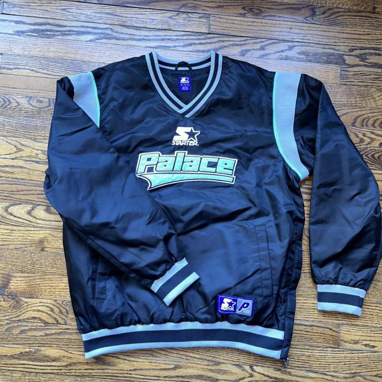 Palace x Starter Pullover Size XL Worn once - Depop