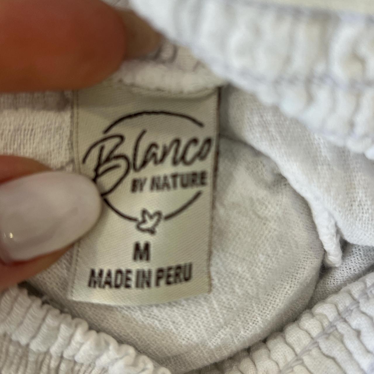 Blanco by Nature Lola Skirt White size M (fits like... - Depop