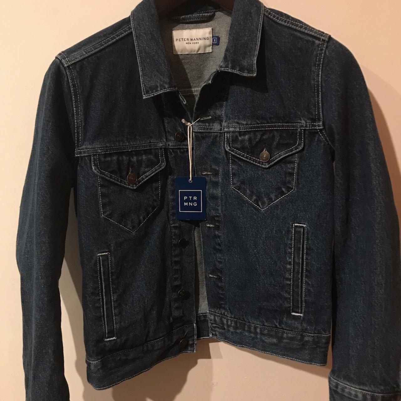 Peter Manning Denim Jacket Sizing... - Depop