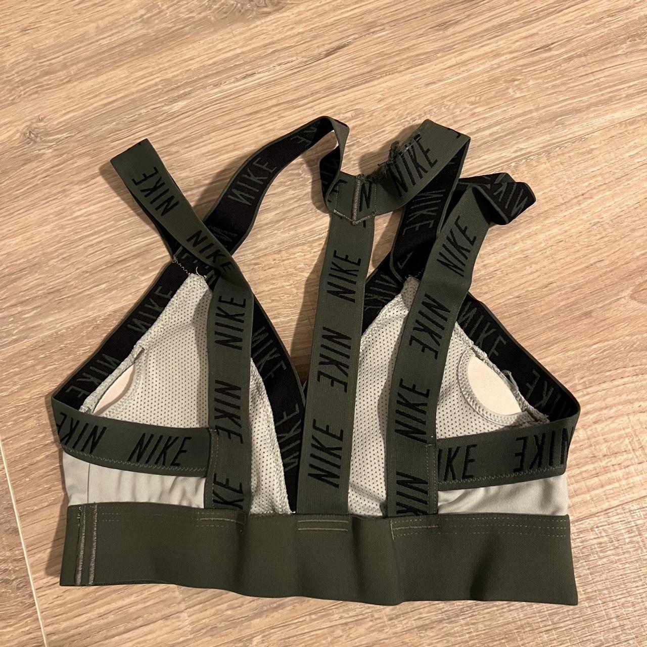 Nike green sports bra - Depop