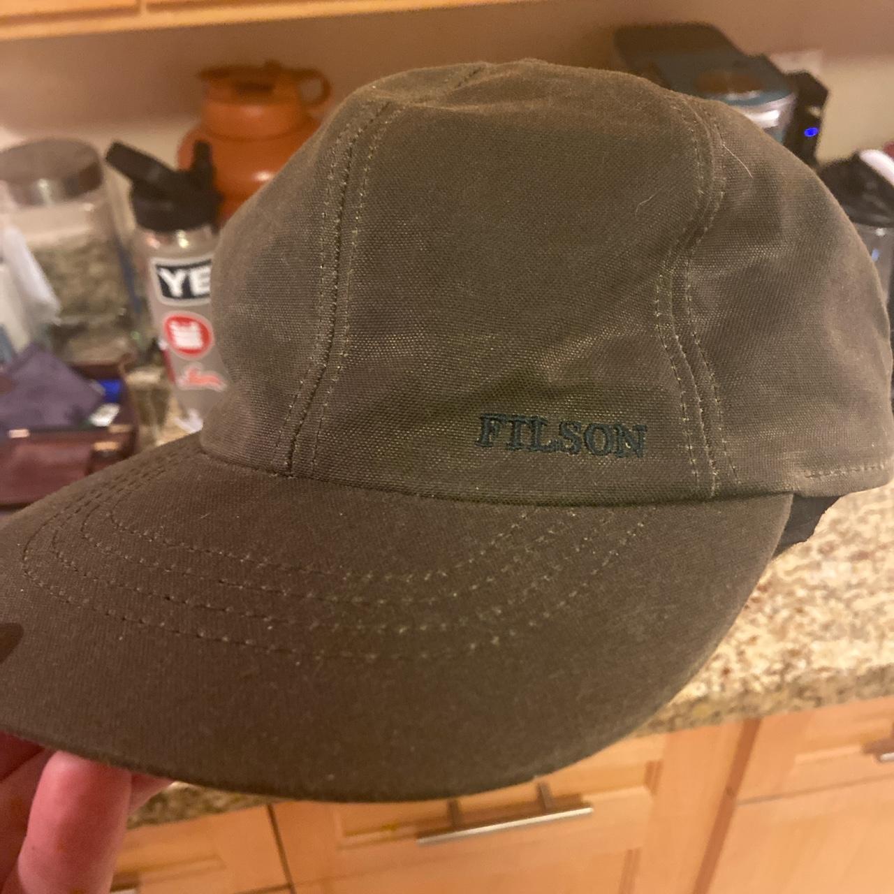 Filson insulated tin cloth cap for sale-like new... - Depop