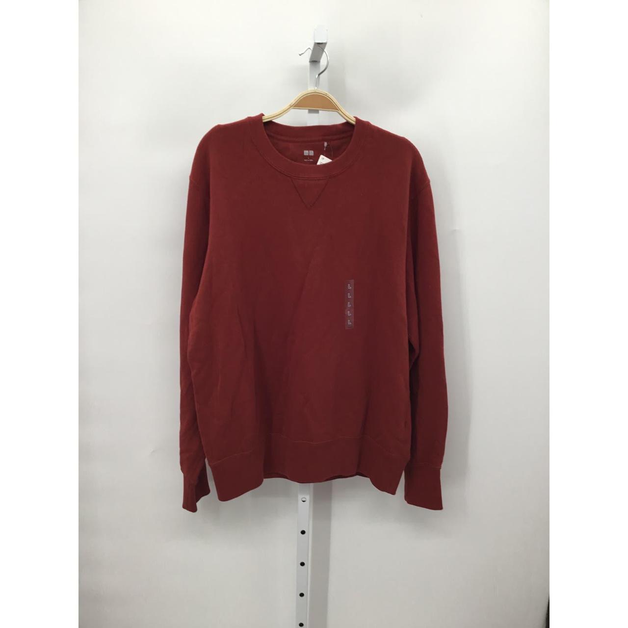 Uniqlo Red Sweater Classic and casual for day or... - Depop