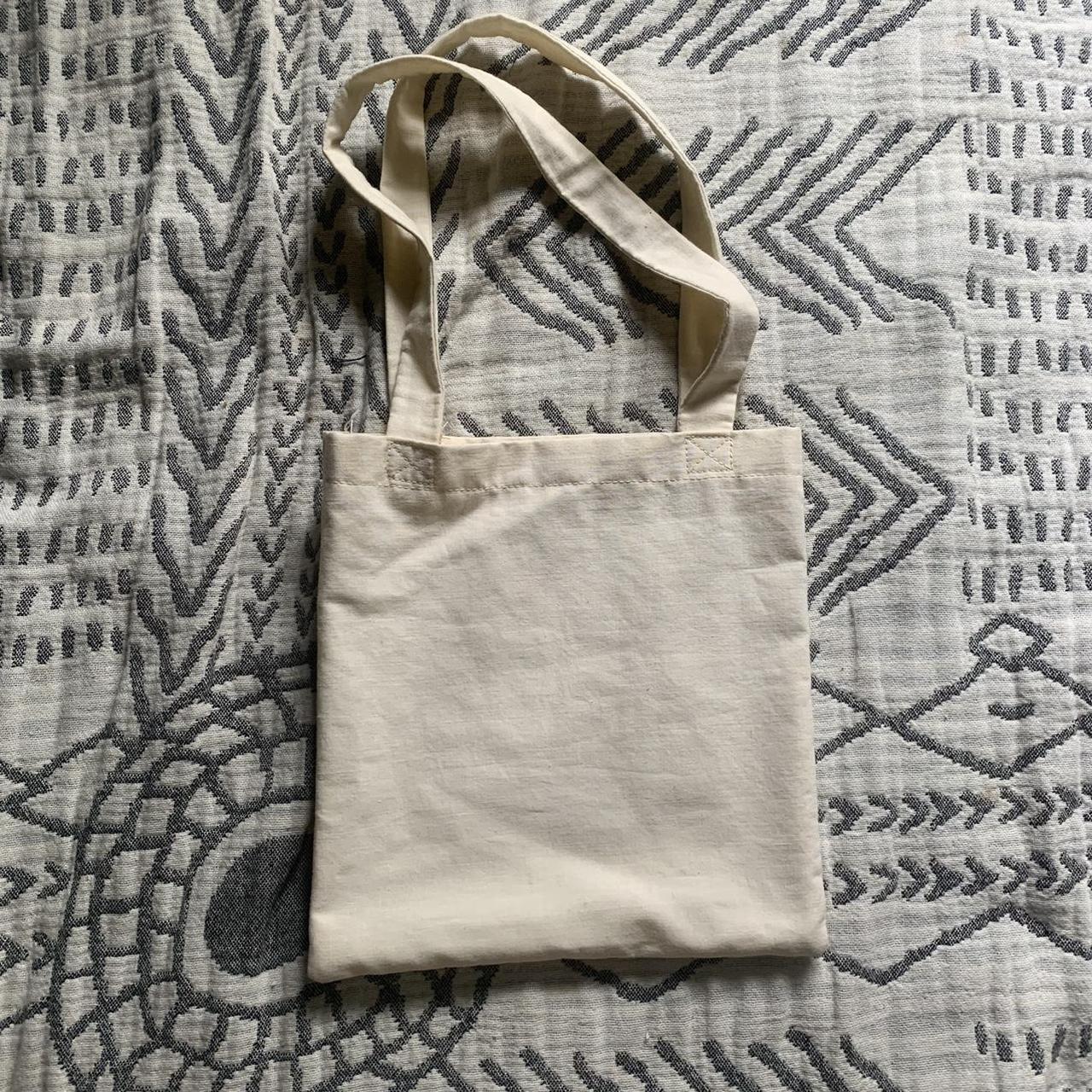 Handmade mini tote bag •5 currently instock ... - Depop