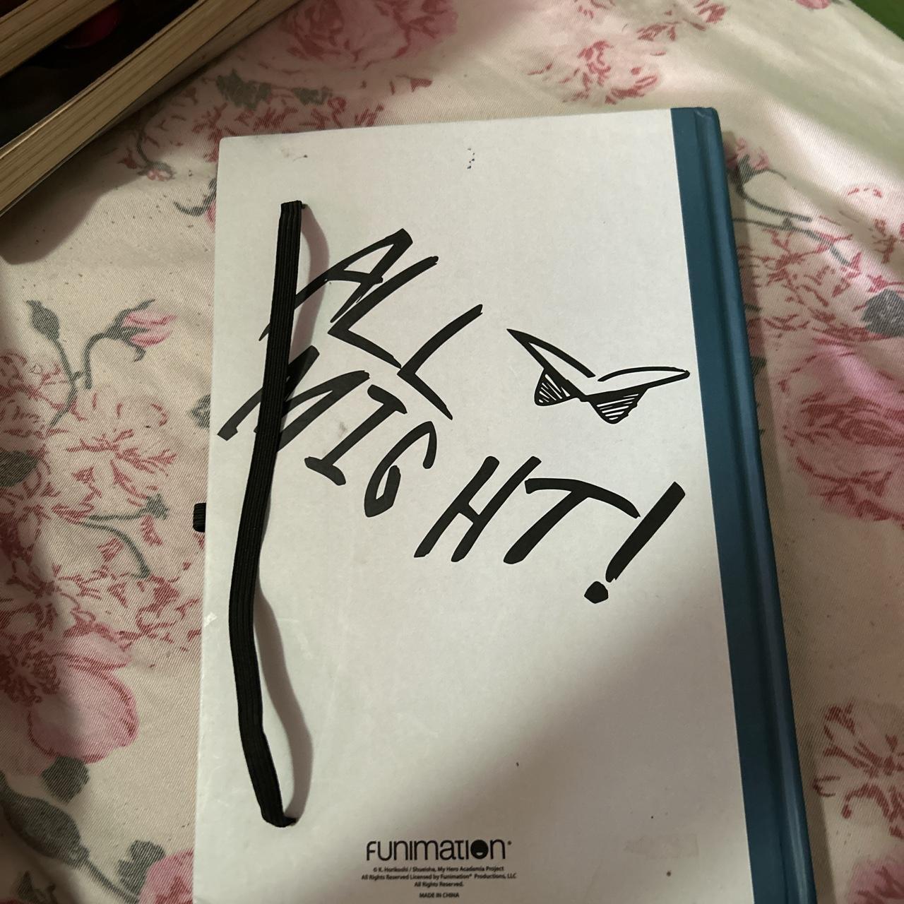 My hero academia, Deku’s notebook. A few pages were... - Depop