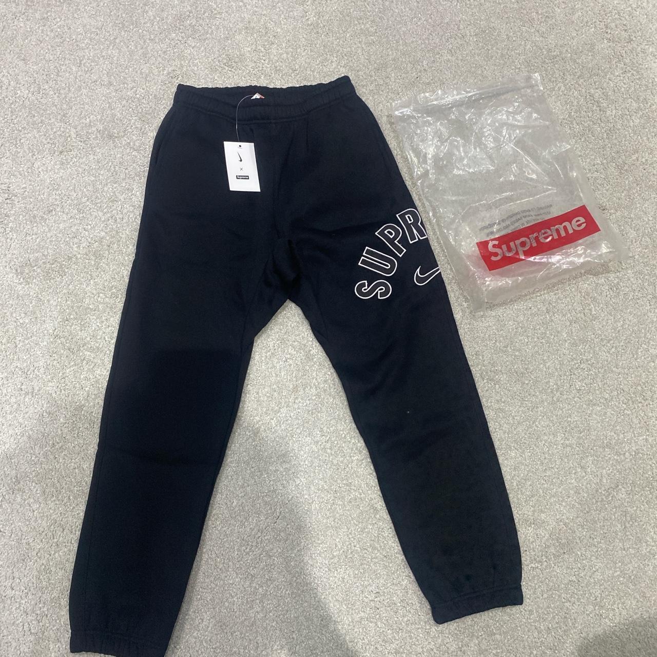 Nike supreme black joggers. Brand new with original... - Depop