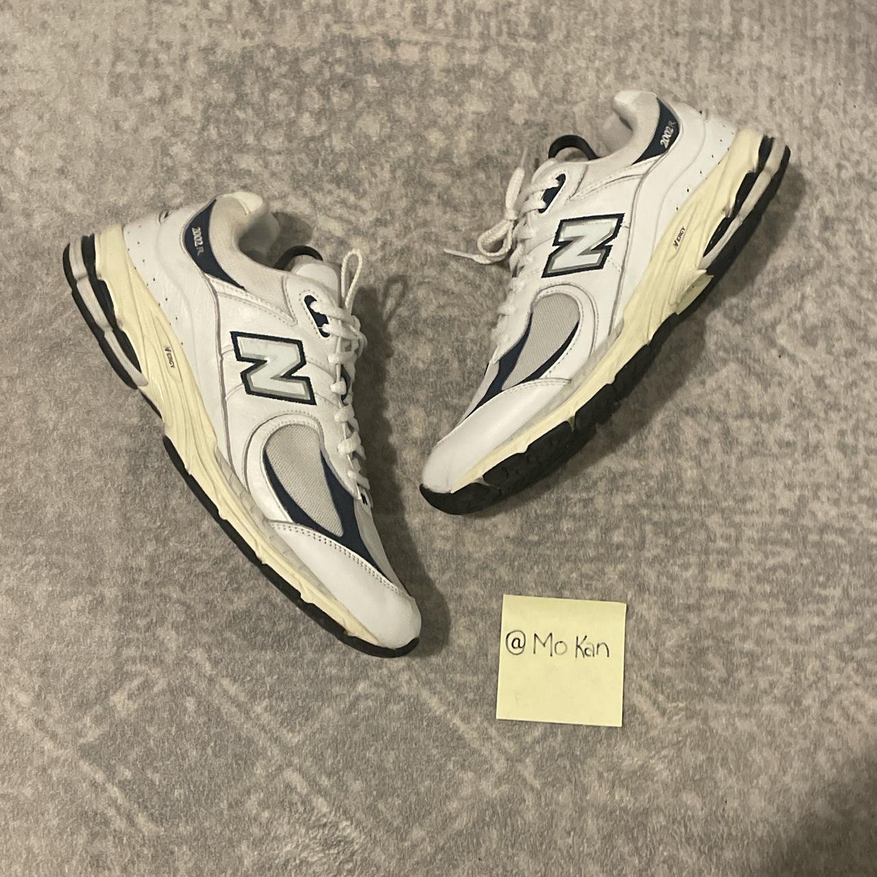 New Balance 2002r “White Natural Indigo” US... - Depop