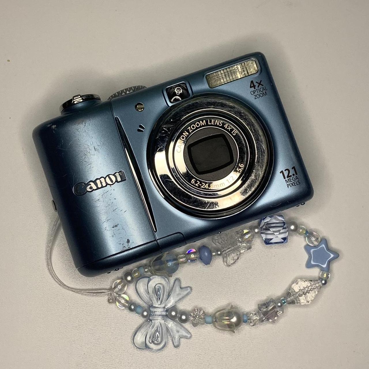 Canon Powershot a1100 IS Digital Camera! | Rare Blue... - Depop