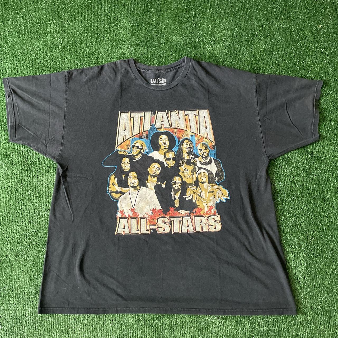 Atlanta All-Stars Rap Tee Size XXL Color... - Depop