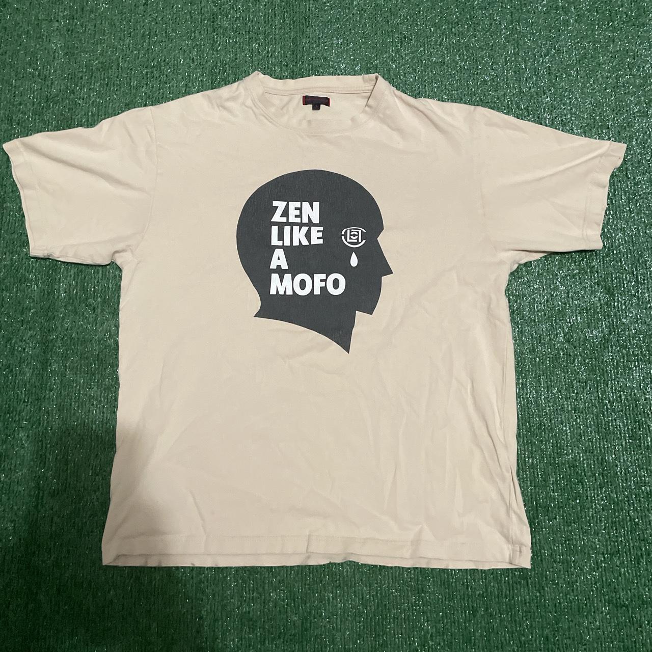 Clot Apparel “Zen Like A MF” Tee Size Large//Color... - Depop
