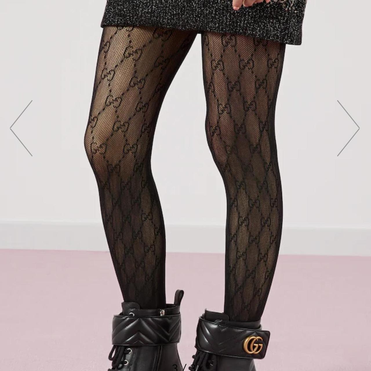 Gucci interlocking G tights, size S - def for short... - Depop